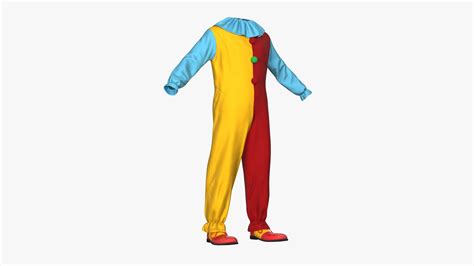 Clown Costumes 3d Model Turbosquid 1620302