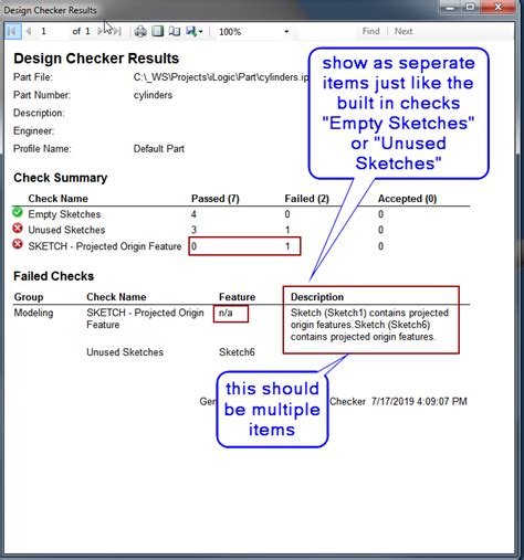 inventor design checker custom ilogic check on sketches autodesk community