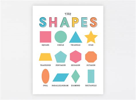 Printable Geometric Shapes