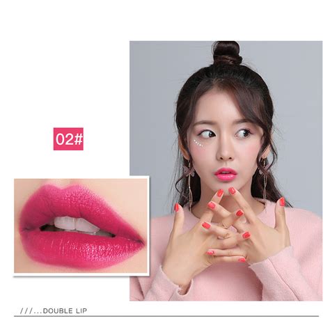 Eudgs 2 In 1 Lipstick Lip Liner Lip Liner And Lipstick Combo Long