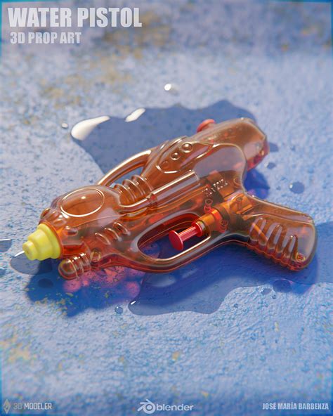 Water Pistol Page 2 Finished Projects Blender Artists Community