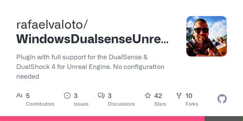 Github Rafaelvalotowindowsdualsenseunreal Plugin With Full Support For The Dualsense