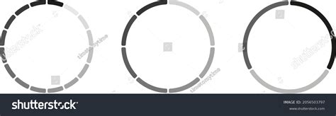 Loading Process Bar Vector Isolated Elements Stock Vector Royalty Free 2056503797 Shutterstock