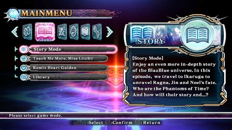 Mode And Screen Select Game Ui Database