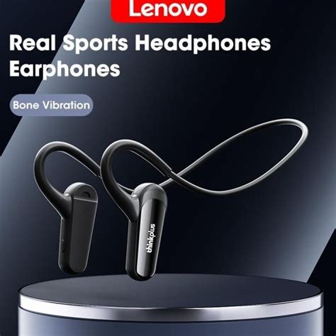 Jual Lenovo Xe Headphone Konduksi Udara Nirkabel Noise Cancelling Olahraga Ipx Headset Tahan