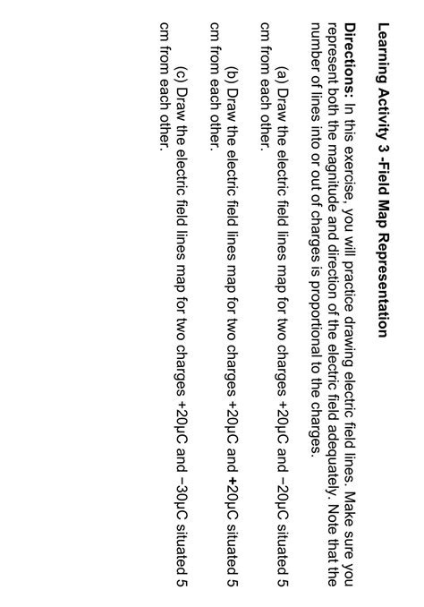 Learning Activity 3 Field Map Representation Directions In This Exercis