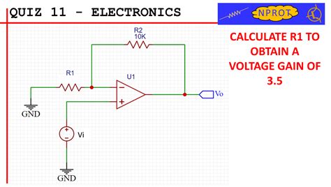 Gain Of An Operational Amplifier Npr Tech News And Tutorials