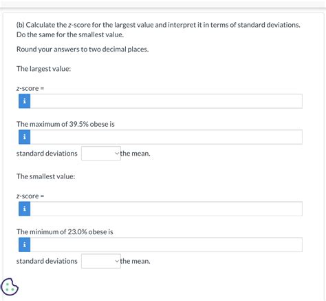 Solved Percent Obese By State Computer Output Giving