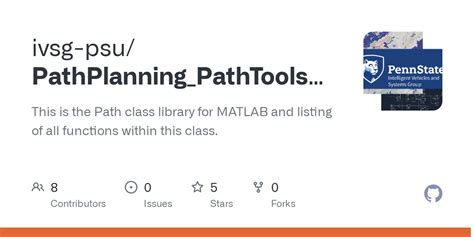 Github Ivsg Psupathplanningpathtoolspathclasslibrary This Is The Path Class Library For