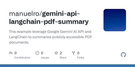 Manuel C On Linkedin Github Manuelrogemini Api Langchain Pdf