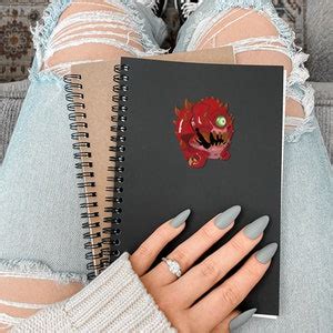 Cacodemon Doom Eternal Pixel Art Vinyl Sticker Decal Laptop Phone