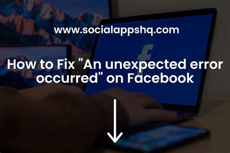 How To Fix “an Unexpected Error Occurred” On Facebook 2025