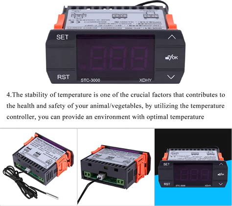 Buy Temp Control Thermostat Stc 3000 All Purpose Digital Temperature Controller Fahrenheit And