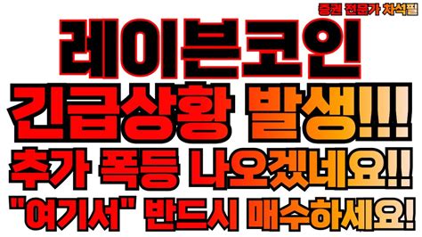 레이븐코인 전문가가 말하는 레이븐코인 전망 매수 타이밍 분석 Youtube