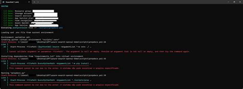 Error To Run Azd Up · Issue 494 · Azure Samplesazure Search Openai