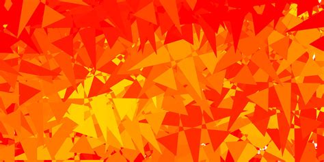 Light Orange Vector Pattern With Abstract Shapes 11190705 Vector Art At Vecteezy