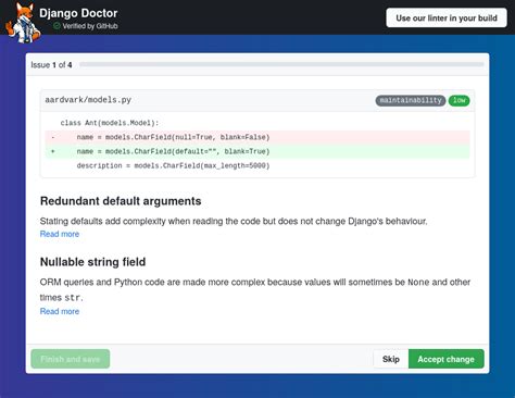 Django Doctor · Pypi