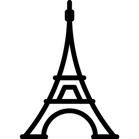 Eiffel Tower Vector SVG Icon SVG Repo