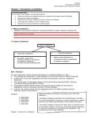 Chapter Introduction To Statistics Notes Pdf STA Introduction To Statistics Notes