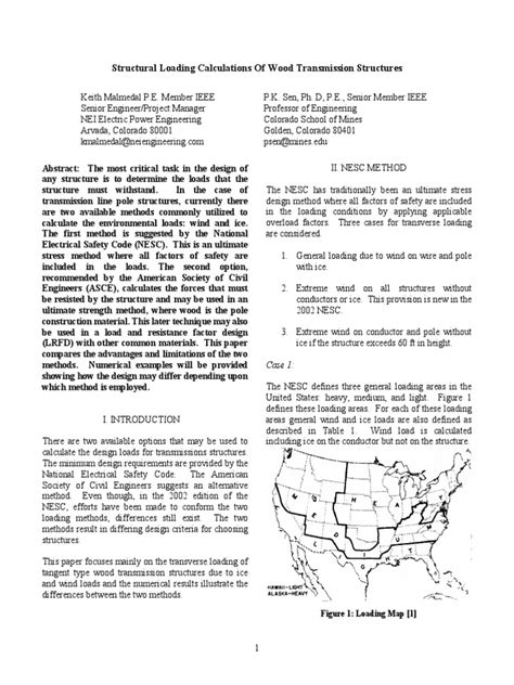 Pdf Structural Loading Calculation Dokumentips