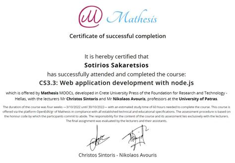 Webdevelopment Nodejs Sequelize Postgresql Sotiris S