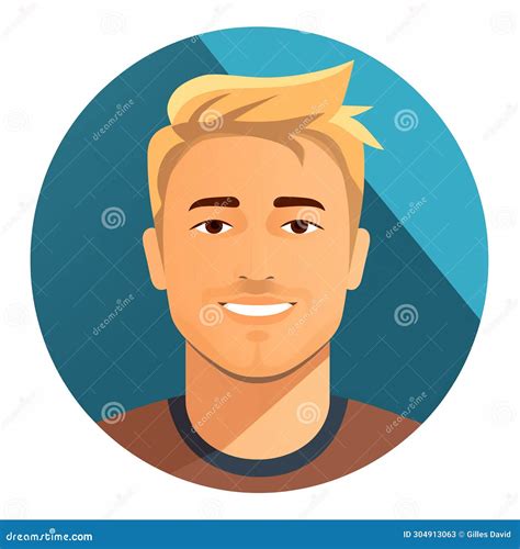 Illustration Of A Man In Flat Design Style Stock Illustration Illustration Of Adult Illustra