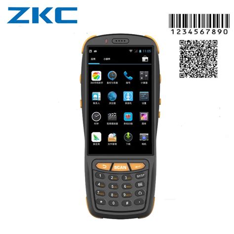 PDA Barcode Scanner 1D 2D Bluetooth Android Handheld Terminal Rugged PDA Wireless Mobile 1D Bar