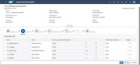Solved How To Consume Parameterized Cds View As External Sap Community