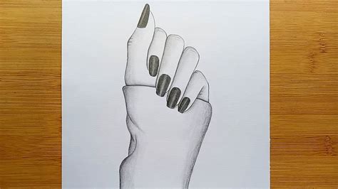 Hands Drawing For Beginners With Pencil Sketch Step By Step YouTube