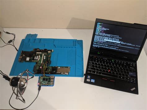 Wish Me Luck First Time Attempting To Flash Coreboot On A T410 R Thinkpad