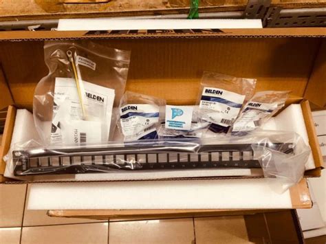 Promo Belden Patch Panel 24 Port Cat6 Patchpanel 24 Port Cat 6 Ax103253 Diskon 33 Di Seller