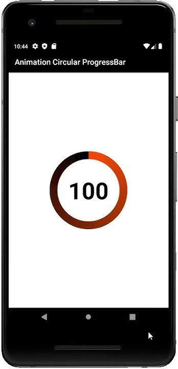 Animation Circular Progressbar Youtube