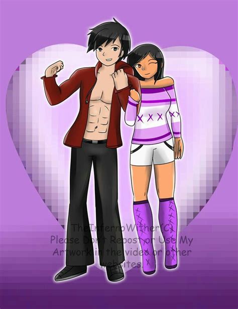 Aaron X Aphmau Aphmau Aphmau Fan Art Aphmau And Aaron