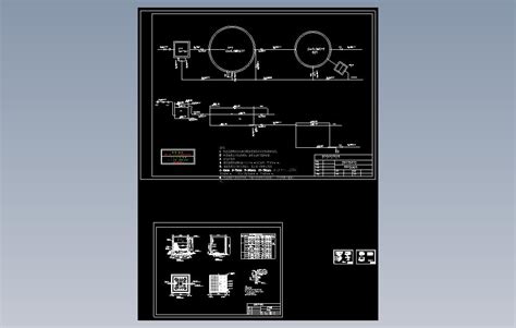 200t农村人畜饮水工程设计图 Autocad 模型图纸下载 懒石网