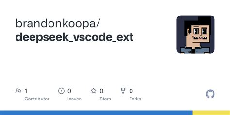 Github Brandonkoopadeekseekvscodeext