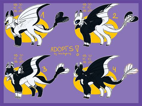Night Lights Adoptables Auction By Ariaangelwing On Deviantart