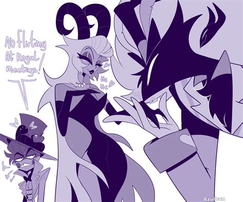 Lucifer Morningstar Lilith And Asmodeus Hazbin Hotel And 1 More