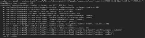 执行 HugeGraphSpark 报错 Issue apache incubator hugegraph GitHub
