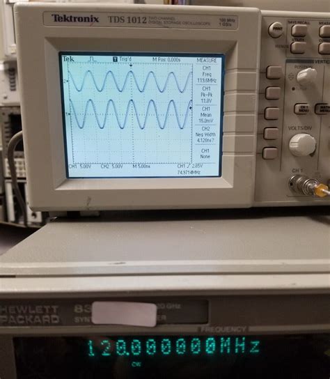 Tektronix Tds1012 100mhz Dso Fully Working With 2 Probes Fft Function Bright Lcd Ebay