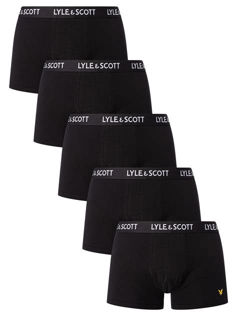 Lyle Scott Pack Miller Trunks Black Standout