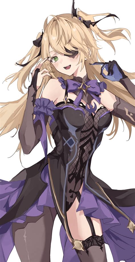 Fischl Genshin Impact Drawn By Ren Renjiyu Danbooru