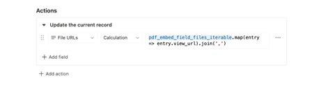 How To Embed Pdf Attachments Into The Record Using The Calculation Field 🏗️ Showcases And Guides