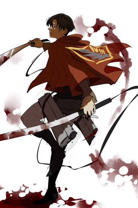 Levi Shingeki No Kyojin Drawn By Imasara Ter Danbooru