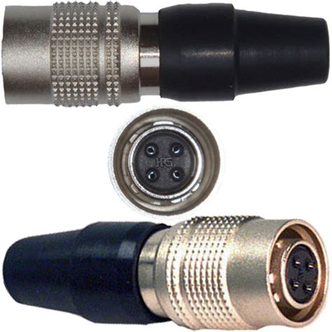 5x Hr10a 7p 4s 4 Pin Hirose Locking Female Connector Audio Technica Mi