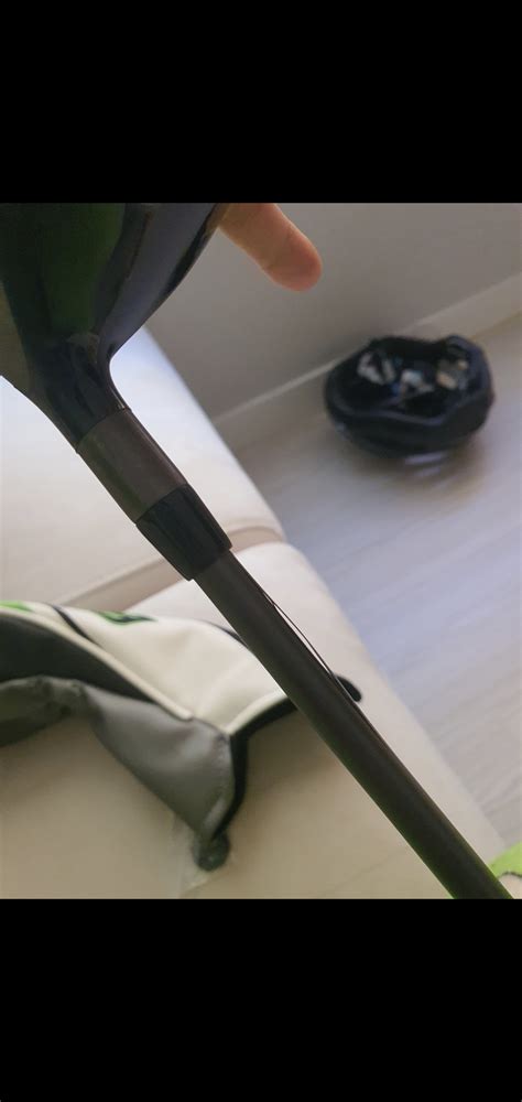 헤븐우드 해저더스 샤프트 표면 껍데기 갈라짐 함 봐주세용 ㅠ 골프포럼 딜바다닷컴