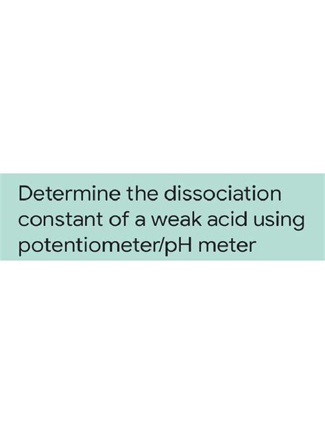 Experiment Ph Meter Pdf