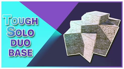 Rust Unique Solo Duo Base Design YouTube