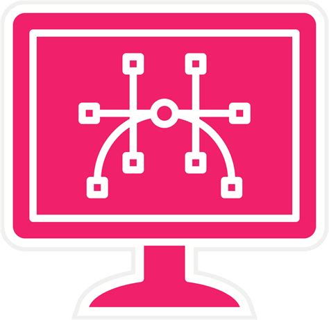 Anchor Point Vector Icon Style 22433983 Vector Art At Vecteezy