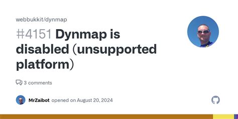 Dynmap Is Disabled Unsupported Platform · Issue 4151 · Webbukkit