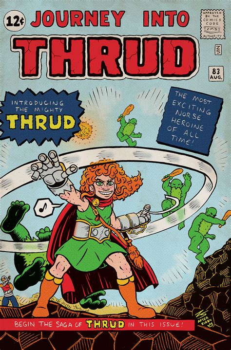 Thrud Retro Cover Behance